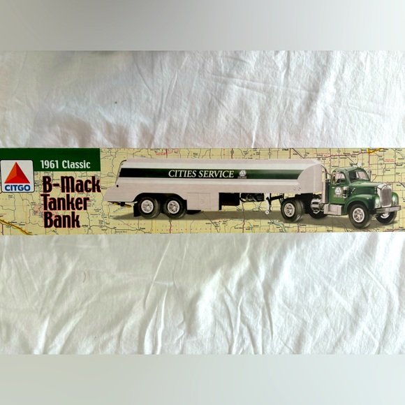 Citgo | Toys | 961 Classic B Mack Tanker Bank Coin Bank Fourth In A ...